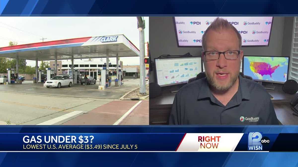 Could gas soon be under $3?