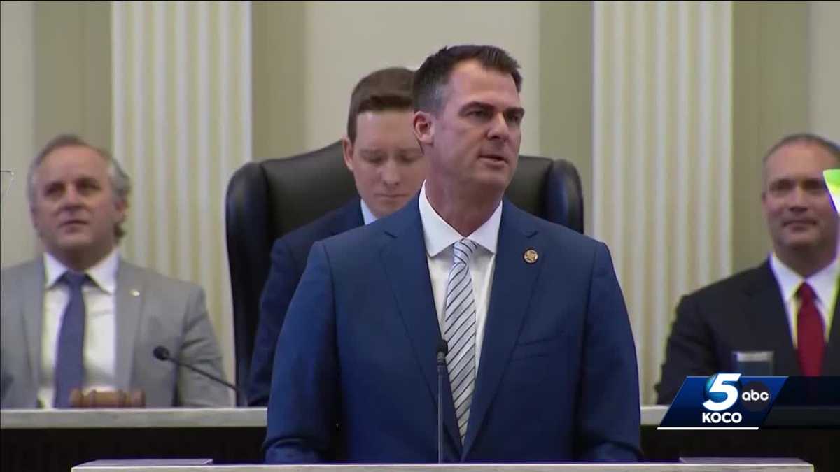 Stitt delivers State of the State address, lays out priorities