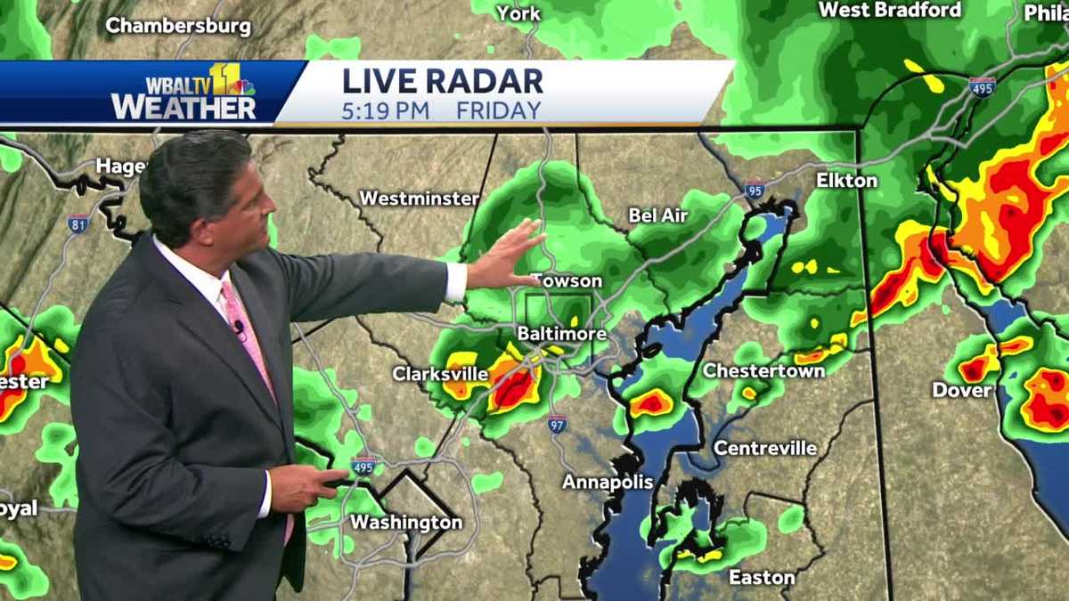 Tony tracks severe storms moving through overnight