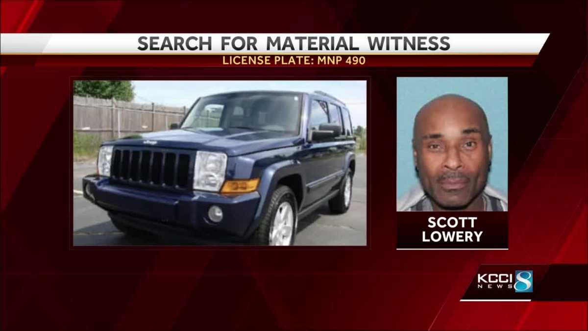 Des Moines police issue material witness warrant in connection with ...