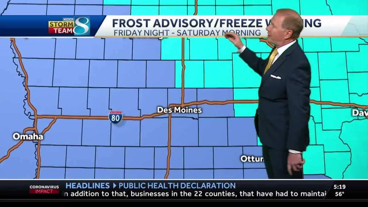 Cold temperatures bring May frost advisory, freeze warning Cold temperatures bring May frost advisory, freeze warning