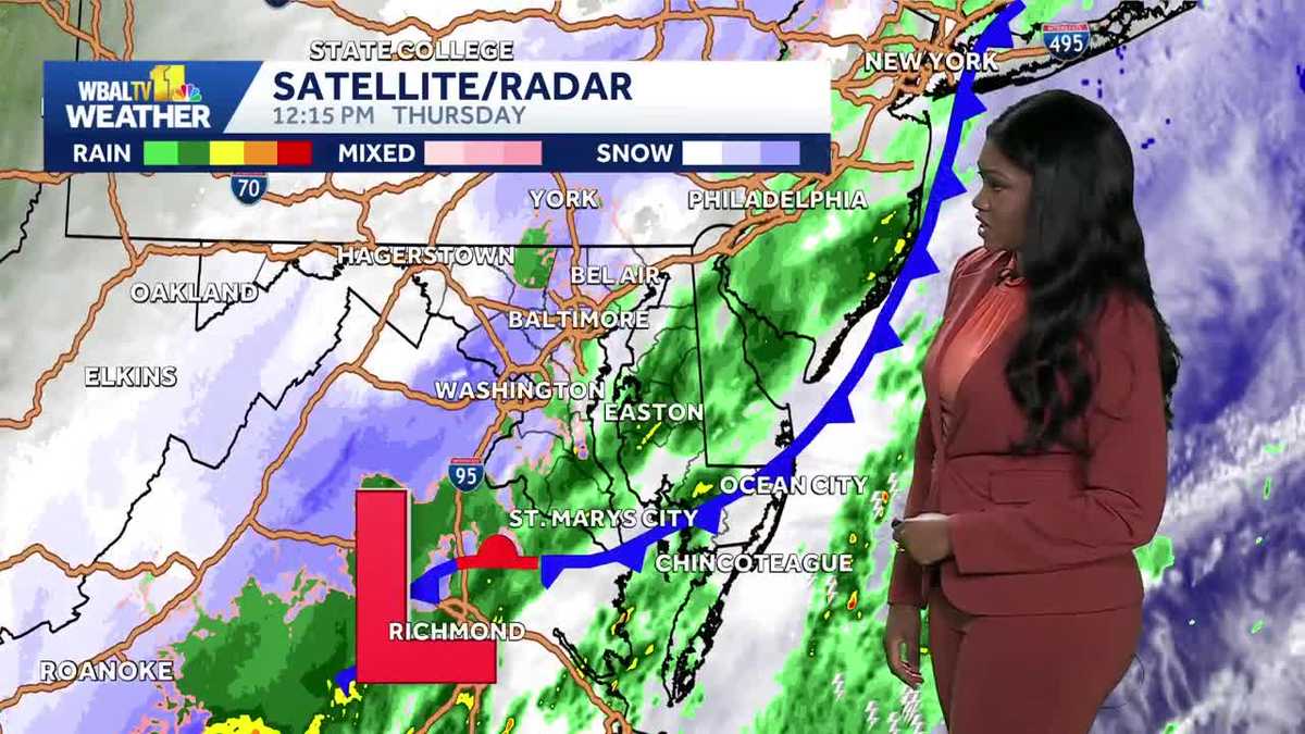 Baltimore weather: Cold front could bring snow to region