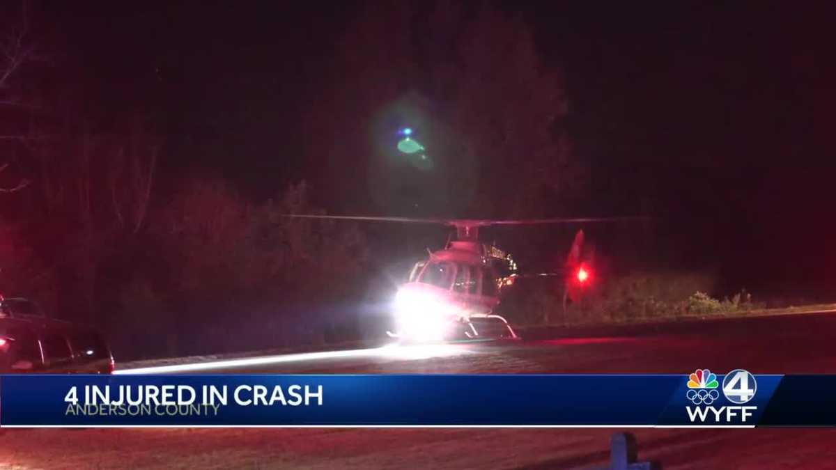 Several injured in Anderson County crash