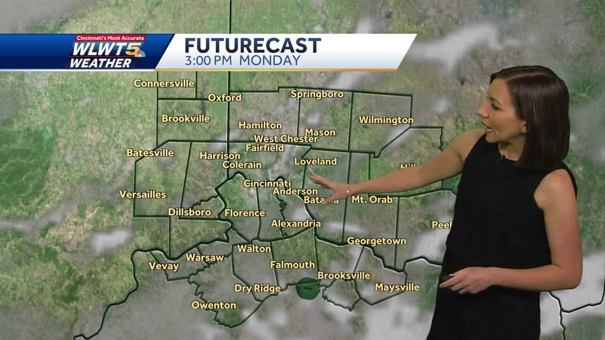 Partial clearing for today's solar eclipse