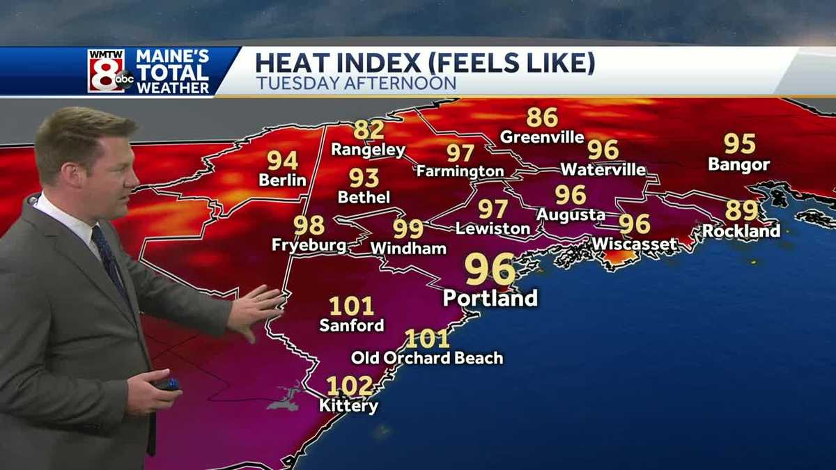 Heat advisory in effect for Tuesday