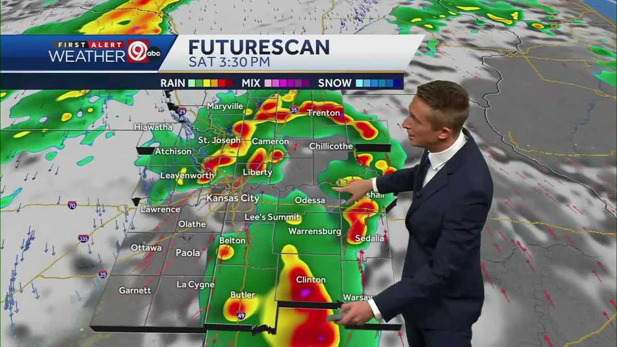 KANSAS CITY WEATHER: Sunny Friday, Chance of Storms Overnight