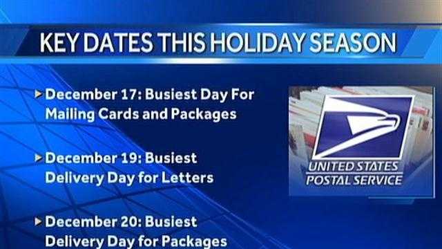 Holiday Postal Service Delivery