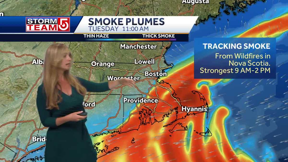 Video: Smoky Tuesday; Hot days to come