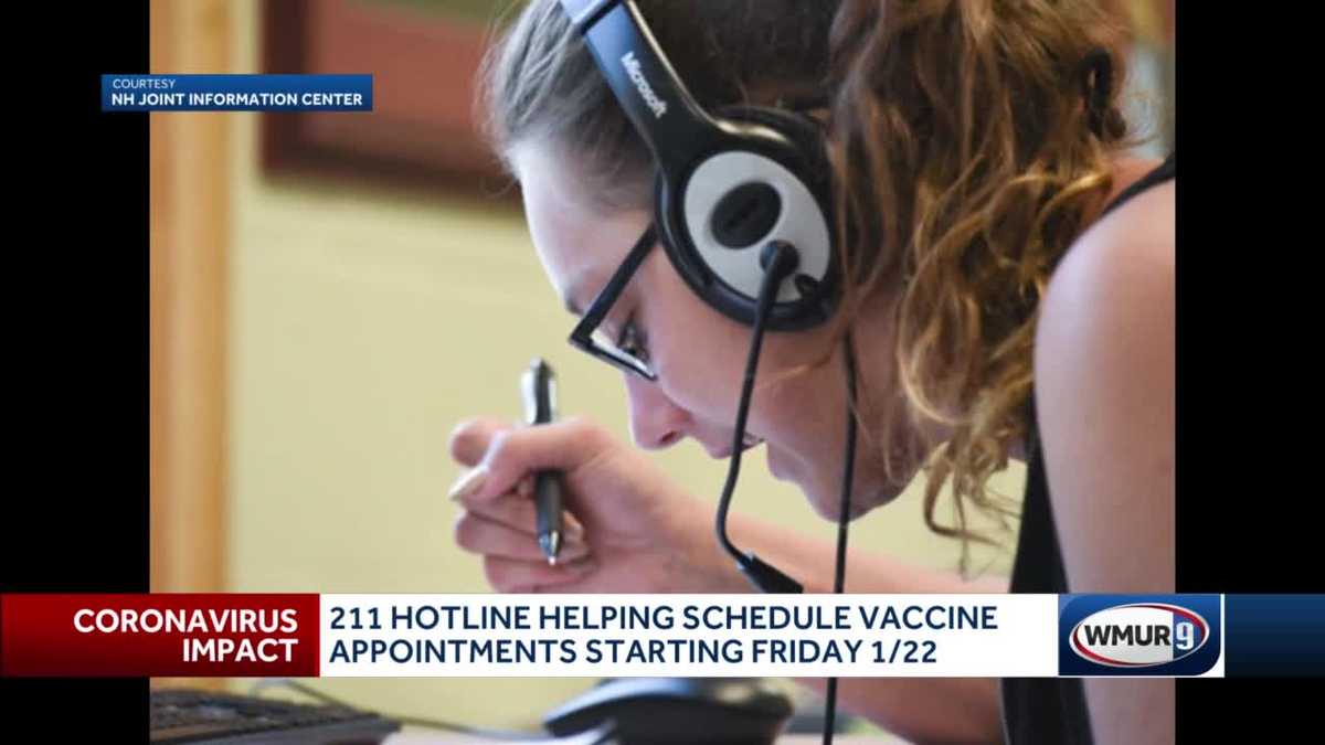 211 hotline helping schedule vaccine appointments in New Hampshire ...