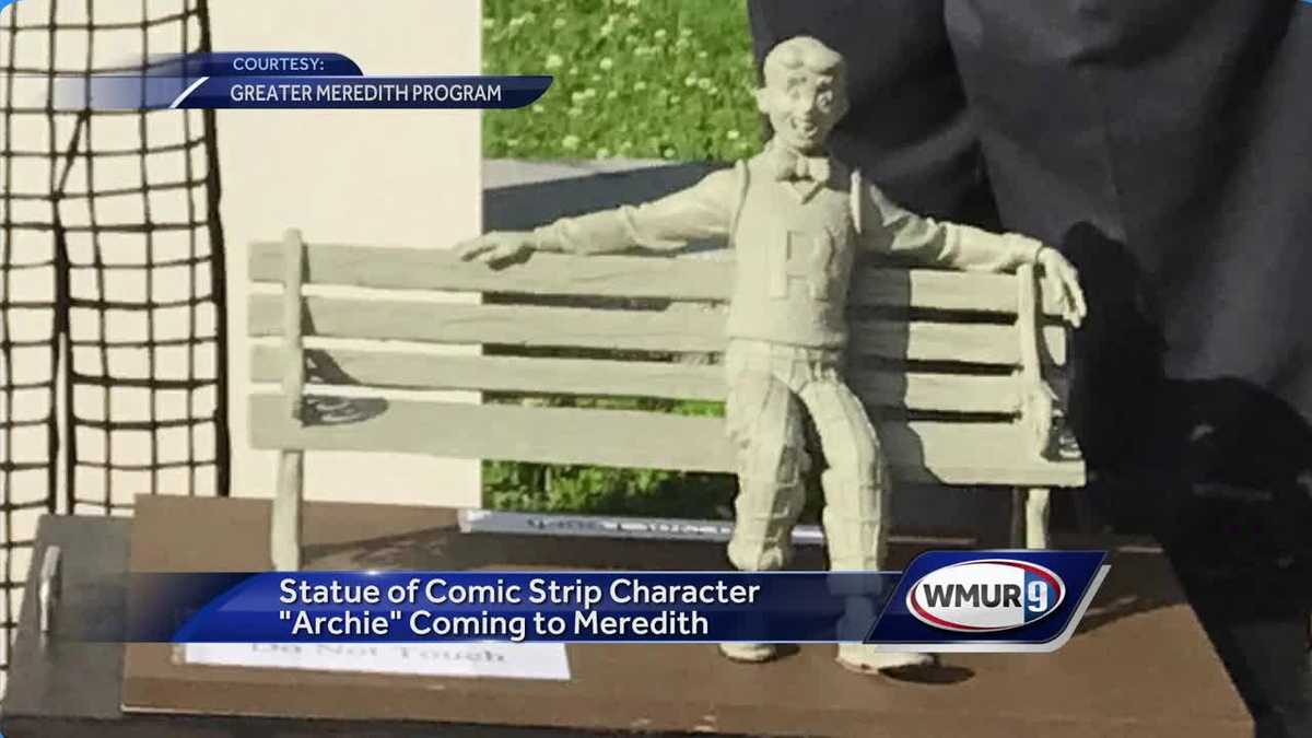Bronze statue of comic strip character 'Archie' coming to Meredith