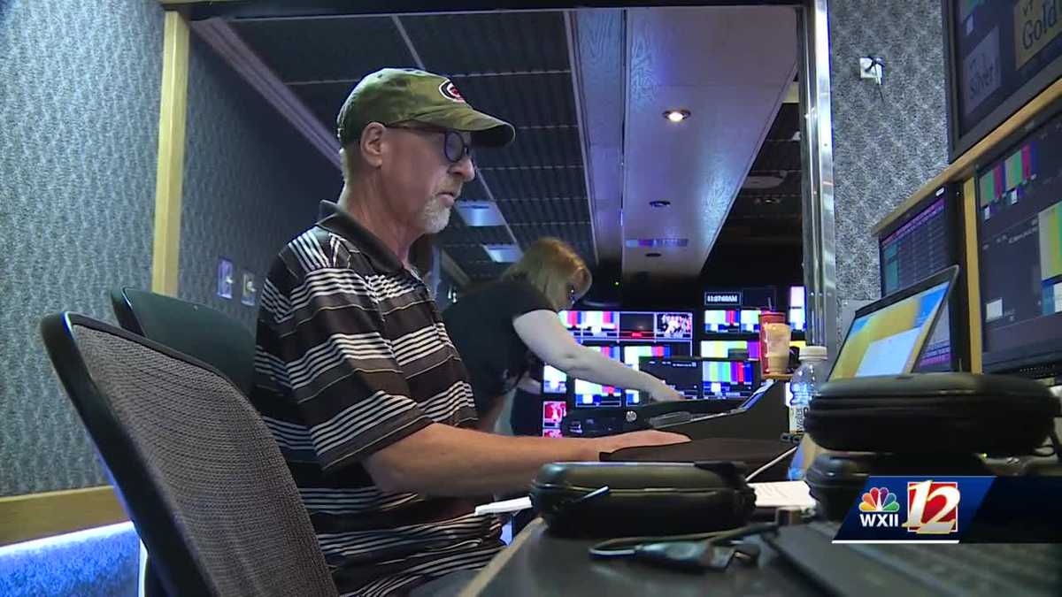 Behind the scenes of a national broadcast
