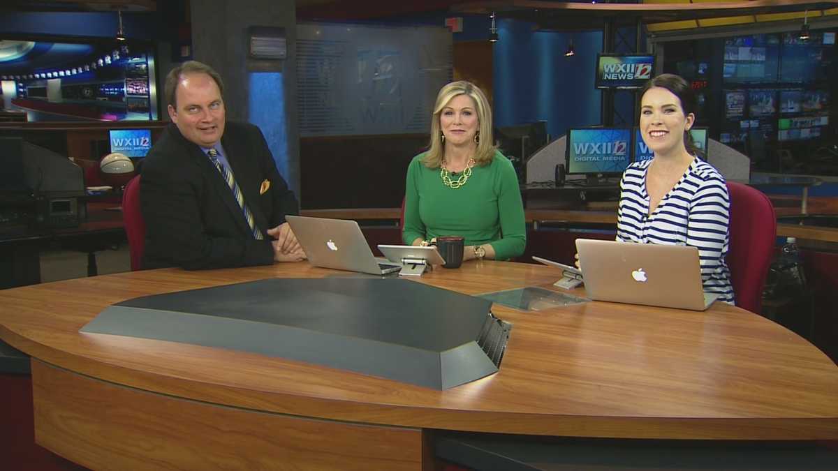 What were WXII team's first Tweets?