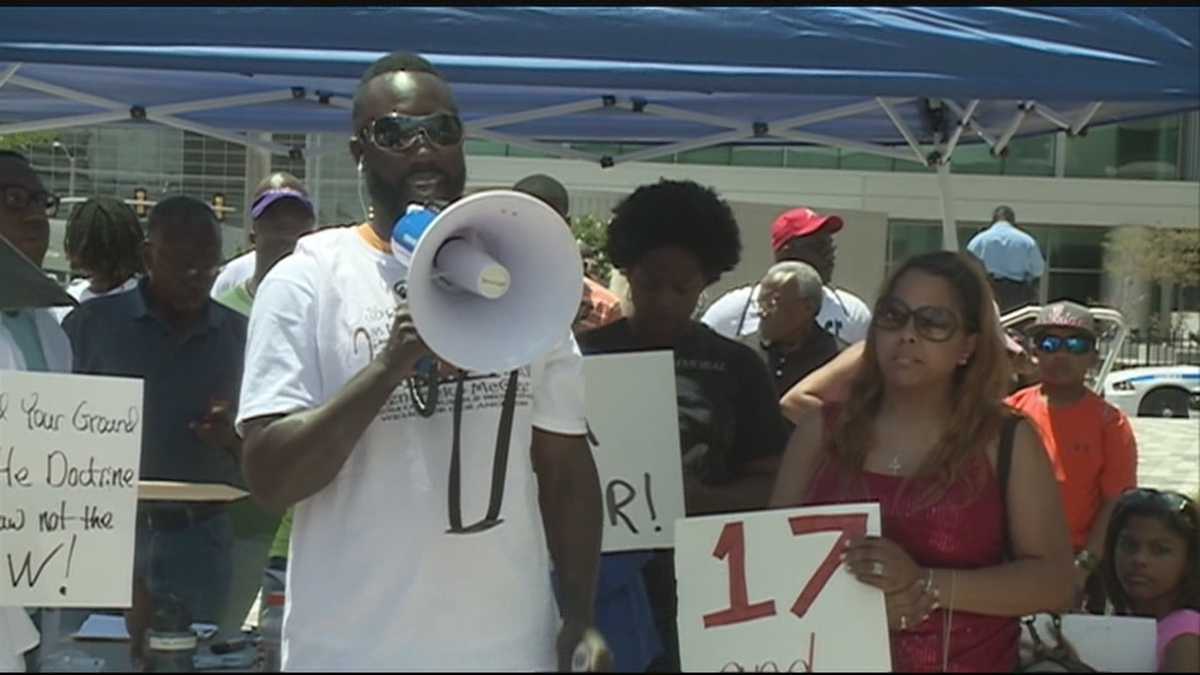 Trayvon Rally in Jackson