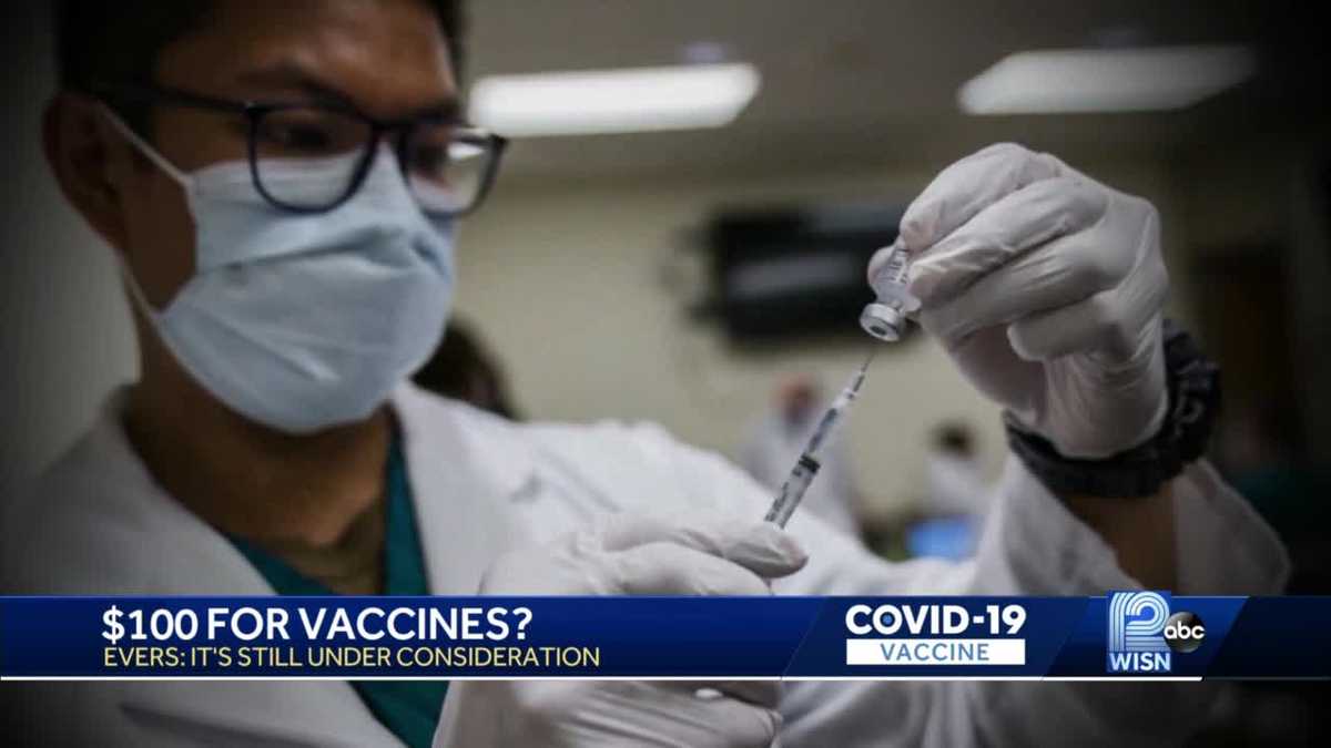 COVID-19: Wisconsin officials consider $100 vaccine incentive