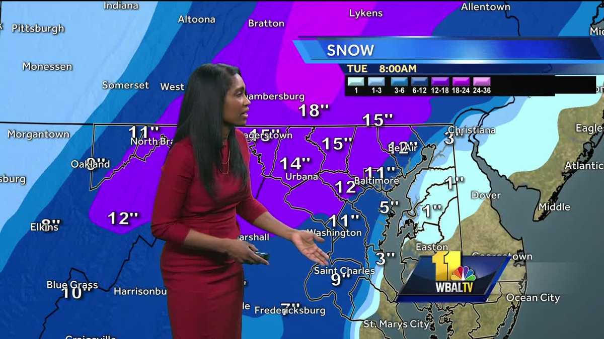 Rain-snow line shifts in new forecast models