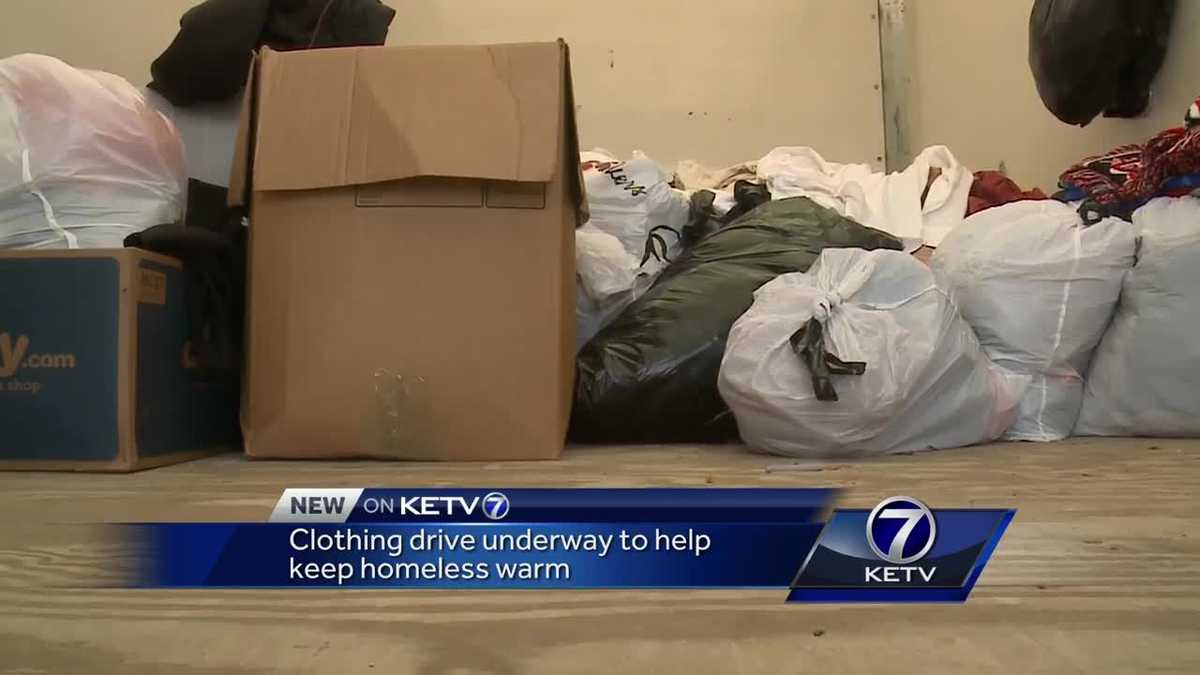 Clothing drive underway to help keep homeless warm