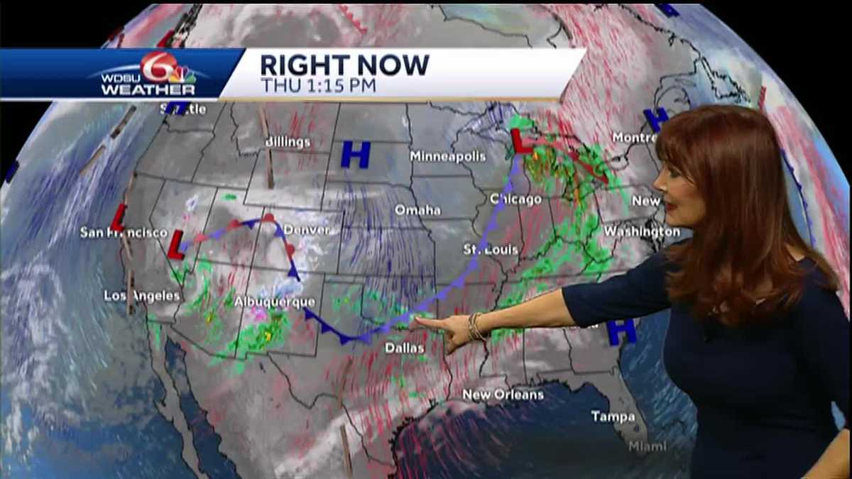 Cold front on the way