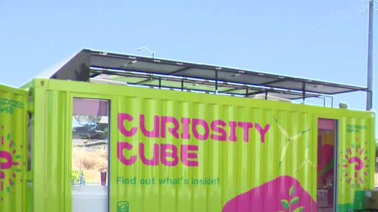 The Curiosity Cube makes a stop in Sacramento