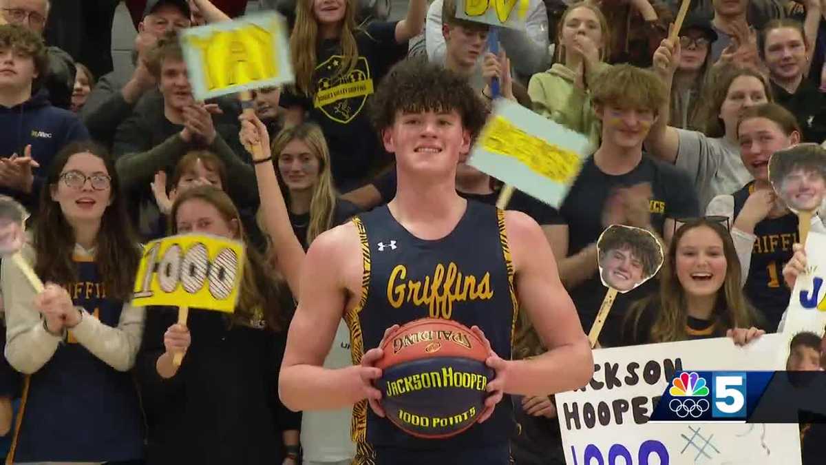 Boquet Valley High School's Jackson Hooper joins 1,000 career point club