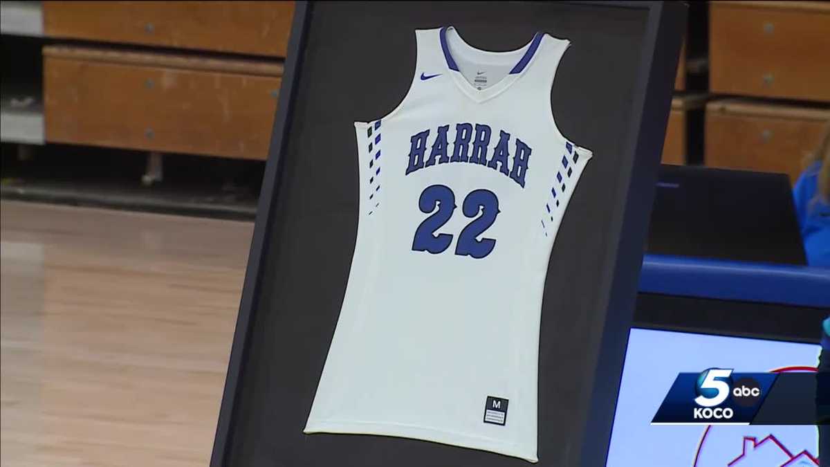 Harrah honors basketball players who were same jersey number