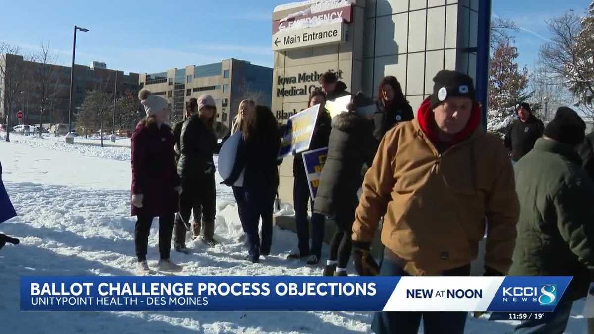UnityPoint Des Moines objects challenge to union vote