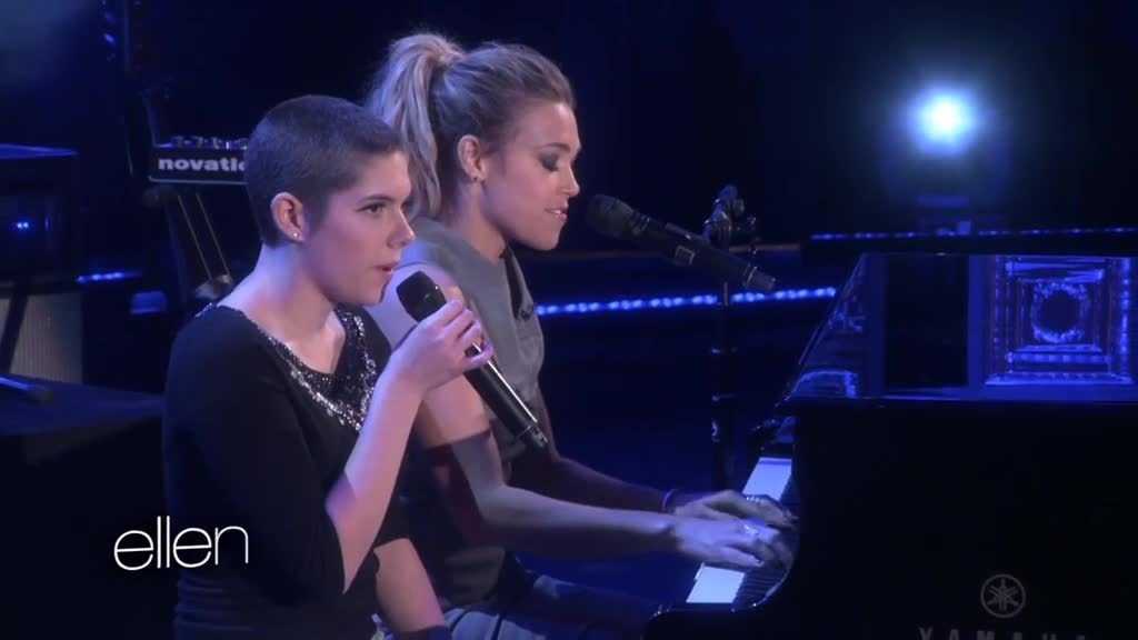 Cancer survivor sings emotional duet of 'Fight Song' with Rachel Platten