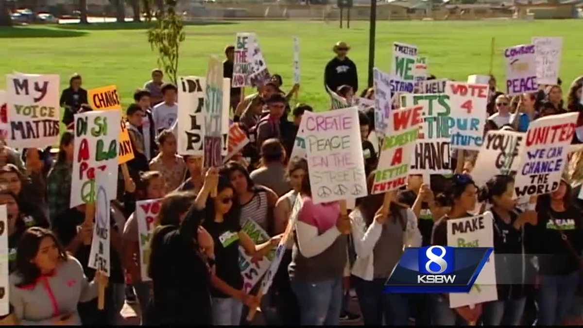 Salinas Youth organize political rally ahead of November election