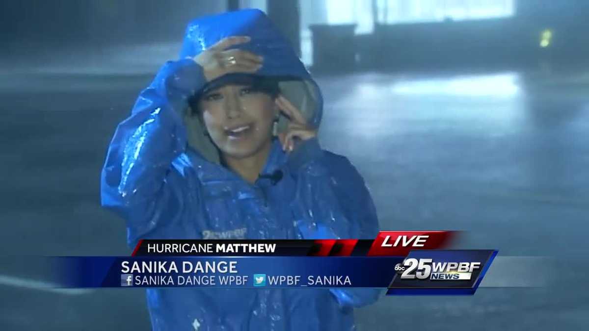 WPBF 25's Sanika Dange braves brutal wind, rain in Jupiter WPBF 25's Sanika Dange braves brutal wind, rain in Jupiter