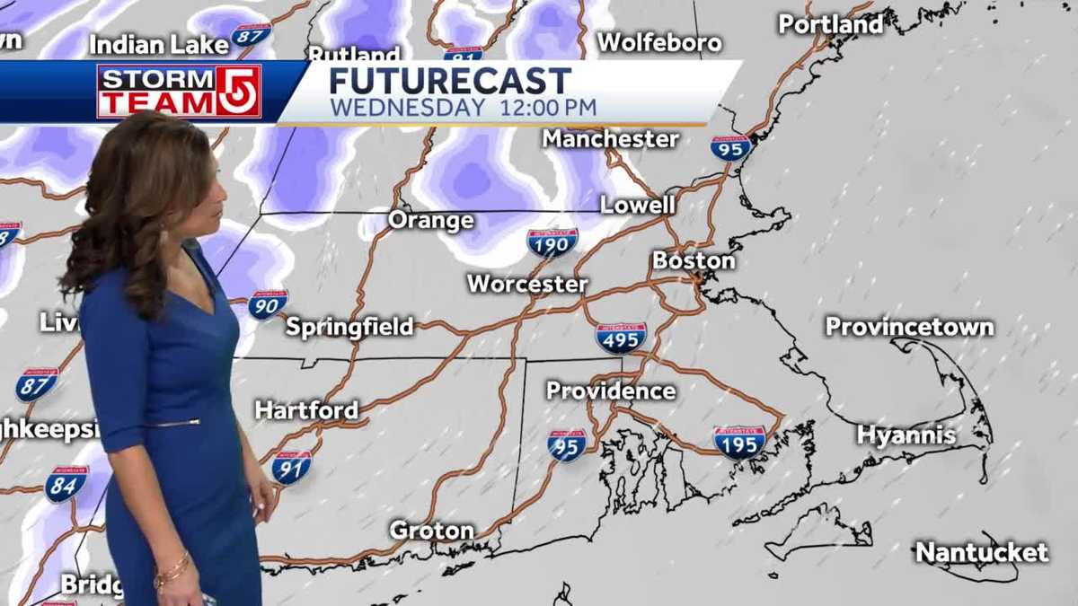 Video: Overcast day with temps in 30s