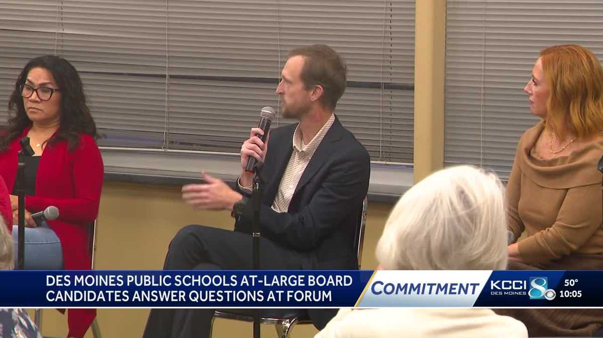 Three candidates vie for two spots on Des Moines School Board