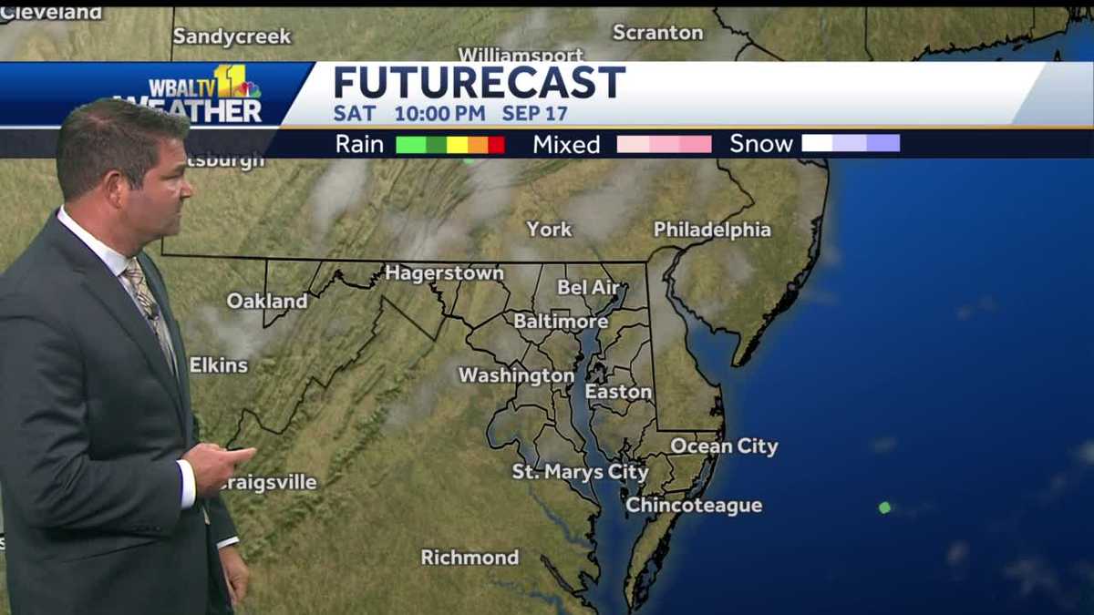Breezy conditions lead to cooler evening Thursday