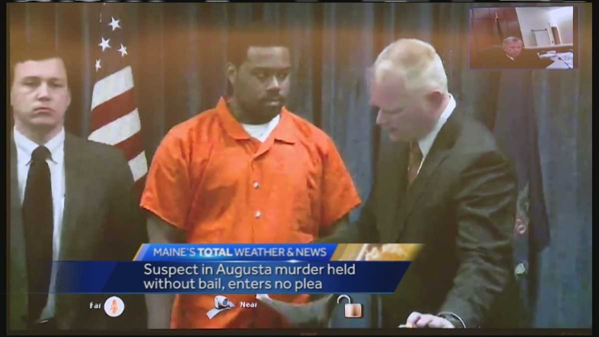 Augusta murder suspect held without bail