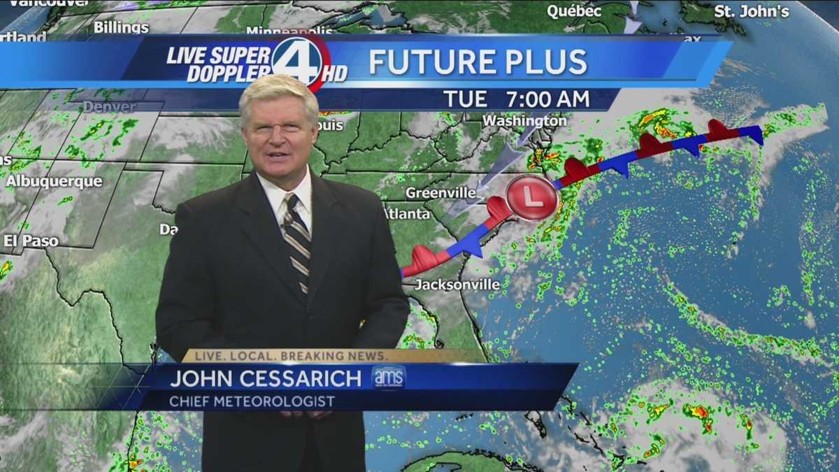 John Cessarich's forecast for September 8, 2014
