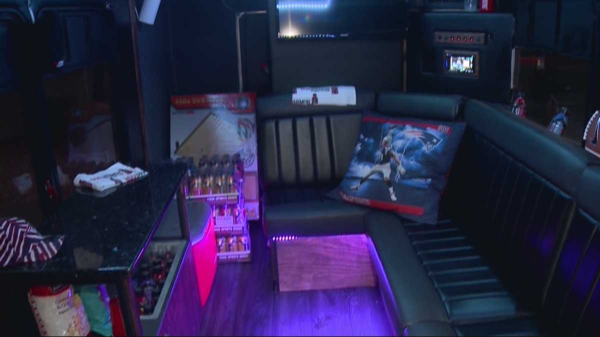 Get an inside look of Rob Gronkowski's party bus