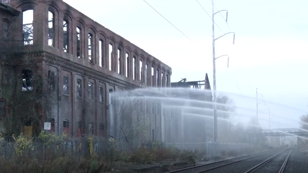 Crews battle massive 9-alarm fire in abandoned Chelsea mill