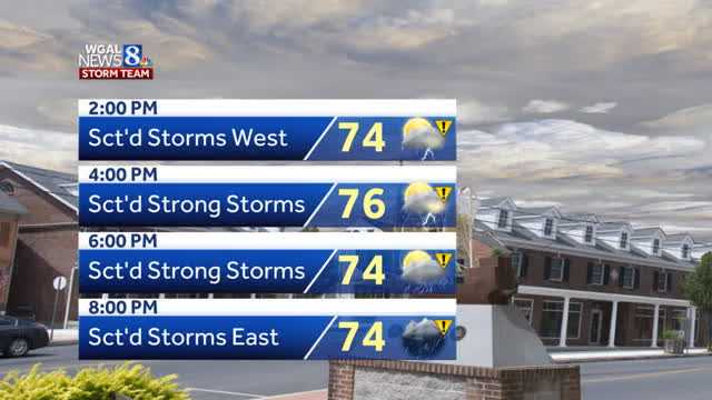 IMPACT: Strong/Severe Thunderstorms Possible Thursday Afternoon