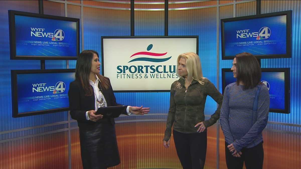 Sportsclub fitness instructors show us classes in action