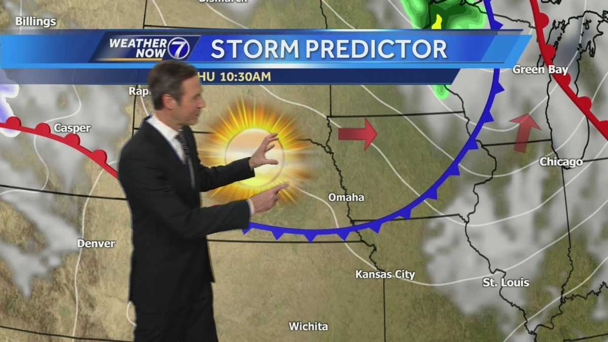 Really nice weather for Thursday, Bill says