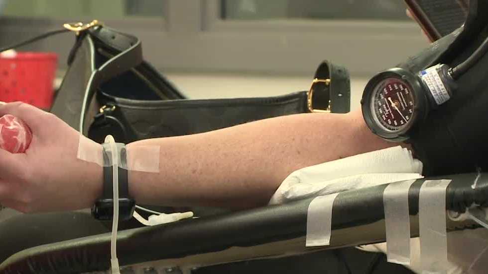 Couple who survived motorcycle crash says donated blood saved their lives