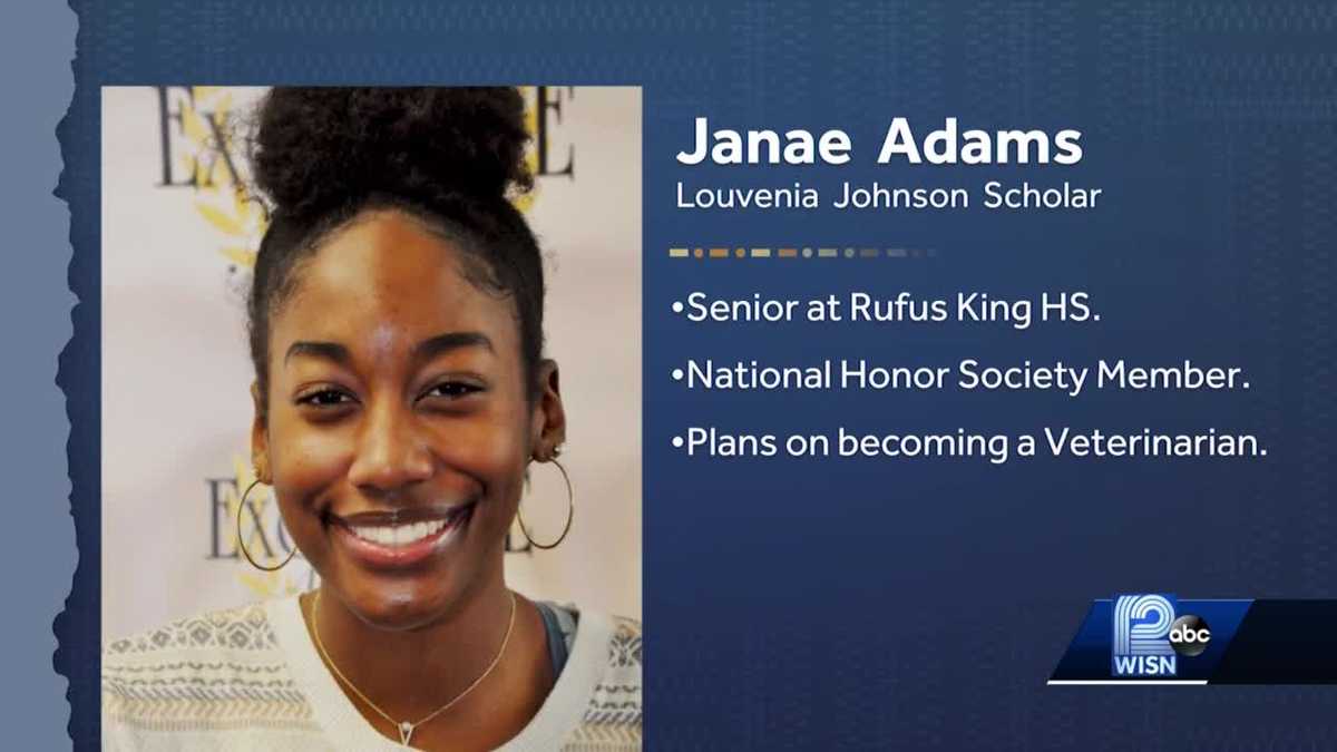 Louvenia Johnson scholarship awarded to Janae Adams