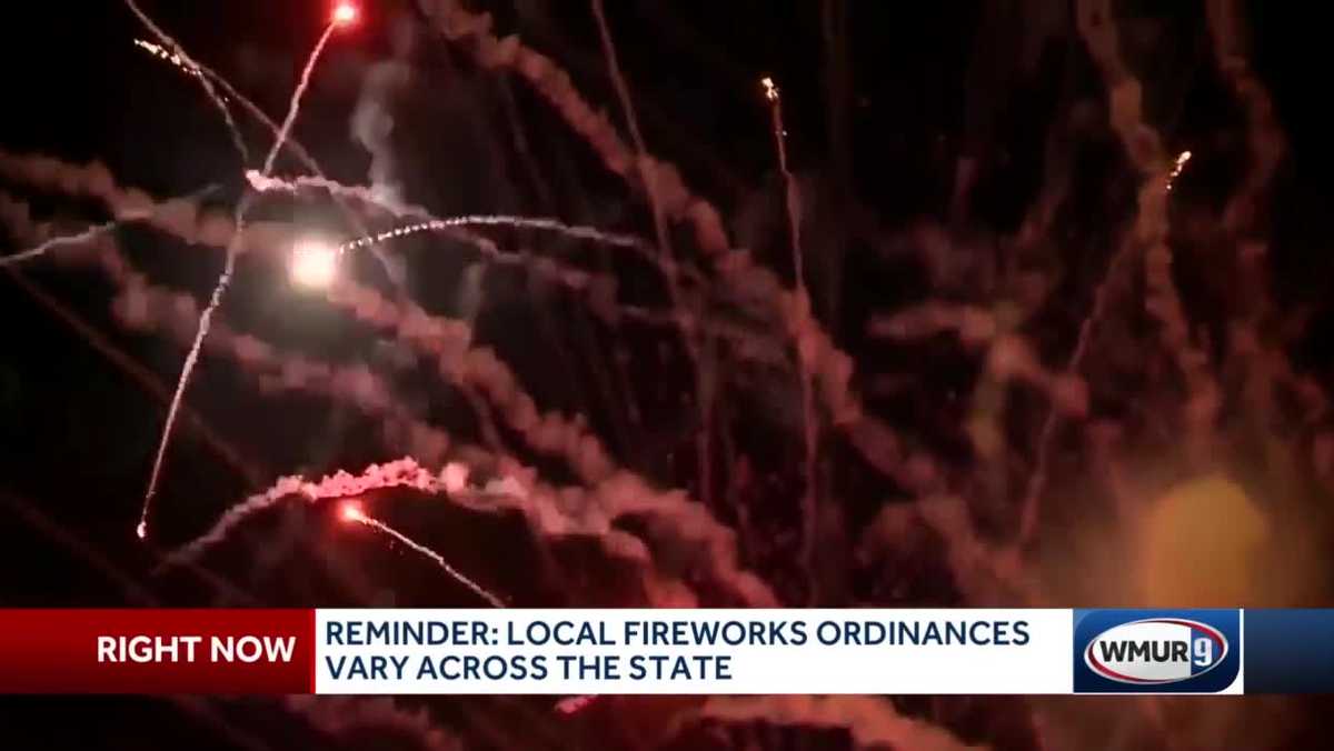 Firework ordinances vary by town statewide