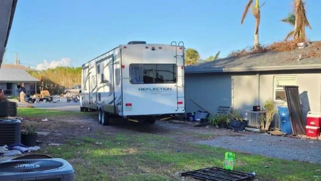 Mother's RV missing after Hurricane Milton, suspected stolen