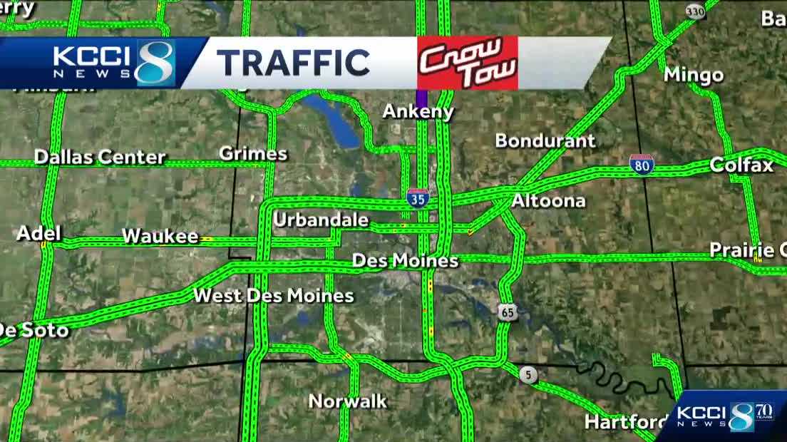 Iowa traffic: Thursday begins with smooth commute