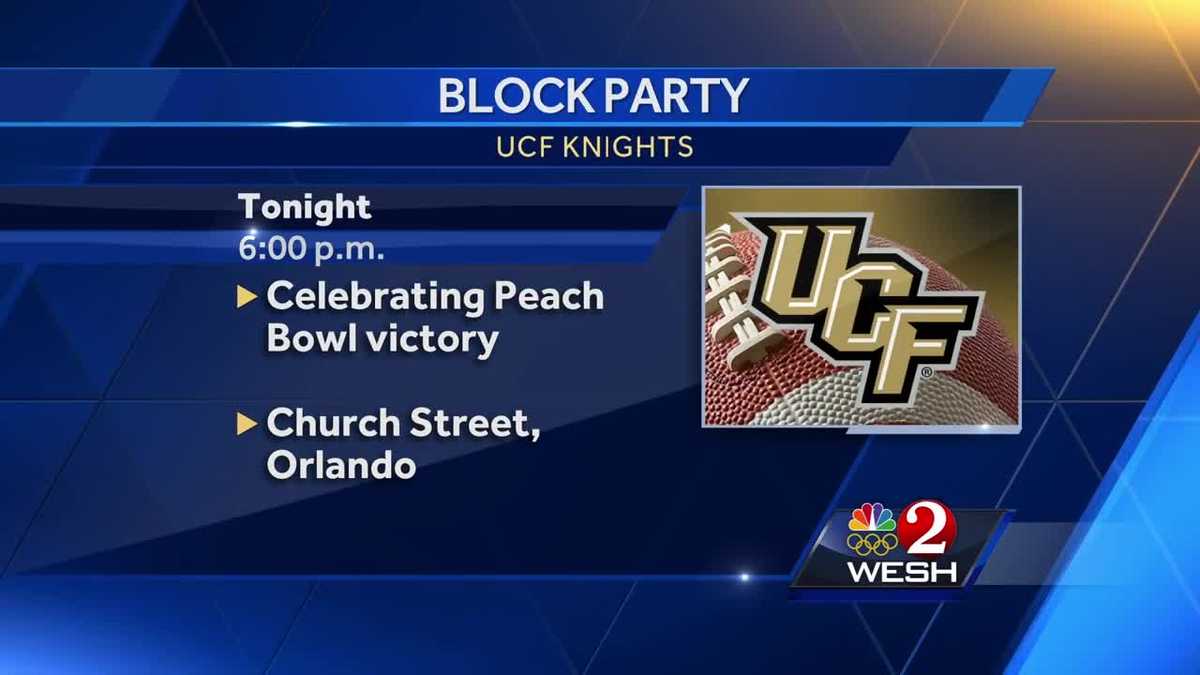 Block party to be held to celebrate UCF football perfect season