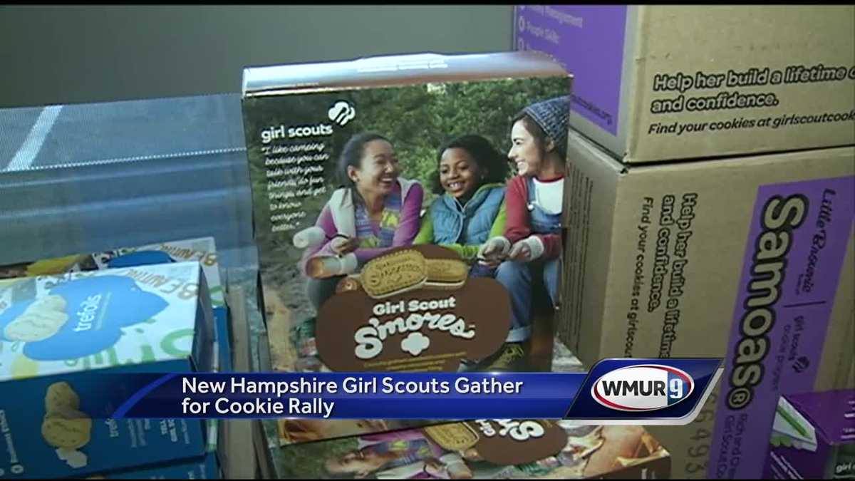 NH Girl Scouts gather for cookie rally