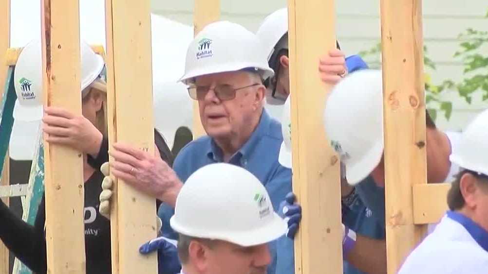 Habitat for Humanity community salutes Jimmy Carter's legacy