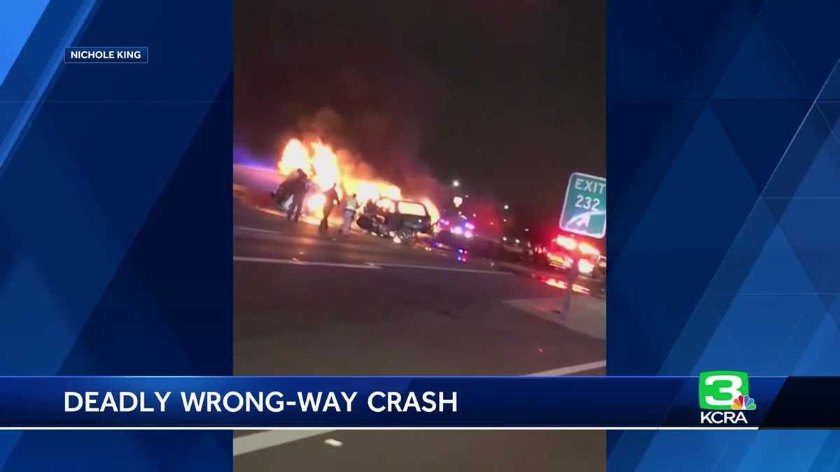 Modesto CHP: Child, 2 adults killed in wrong-way crash on Highway 99