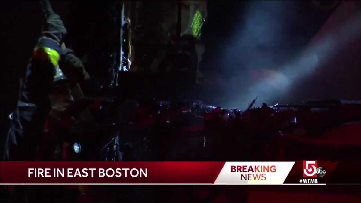 Several displaced in East Boston fire