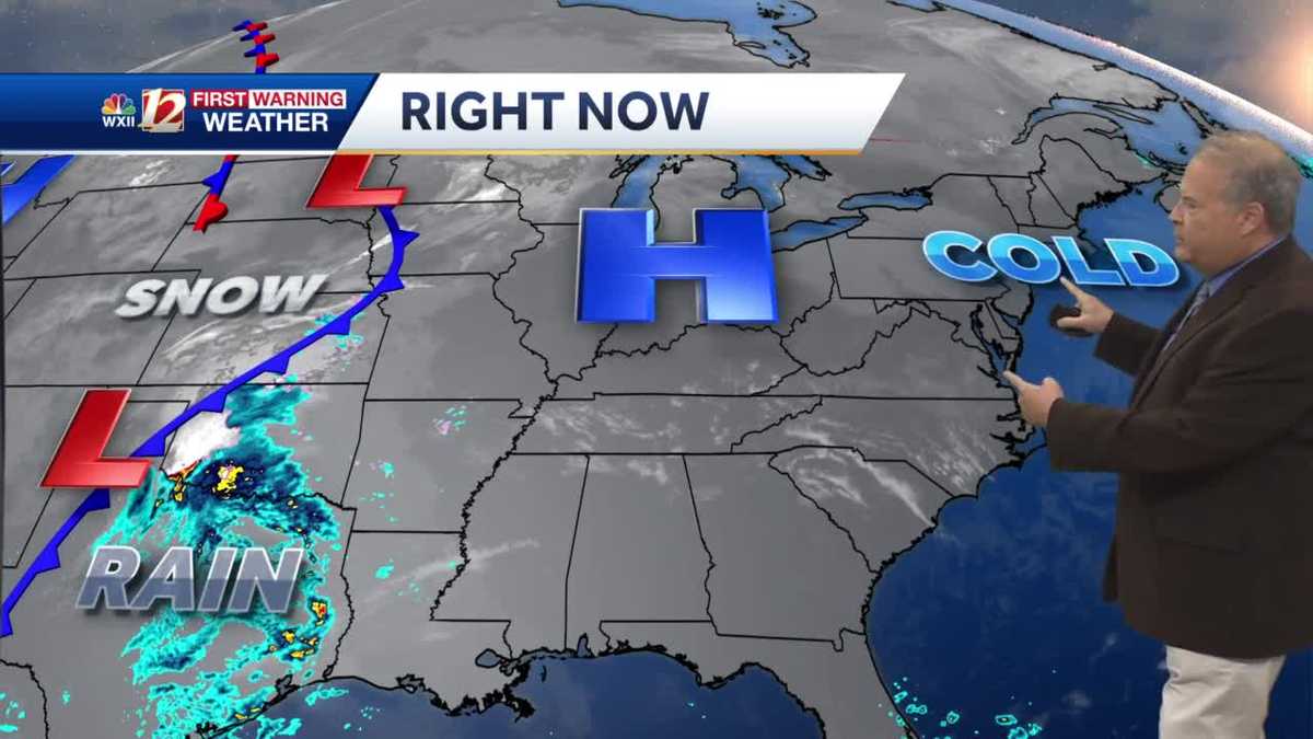 WATCH: Cold Week. Rain Tuesday