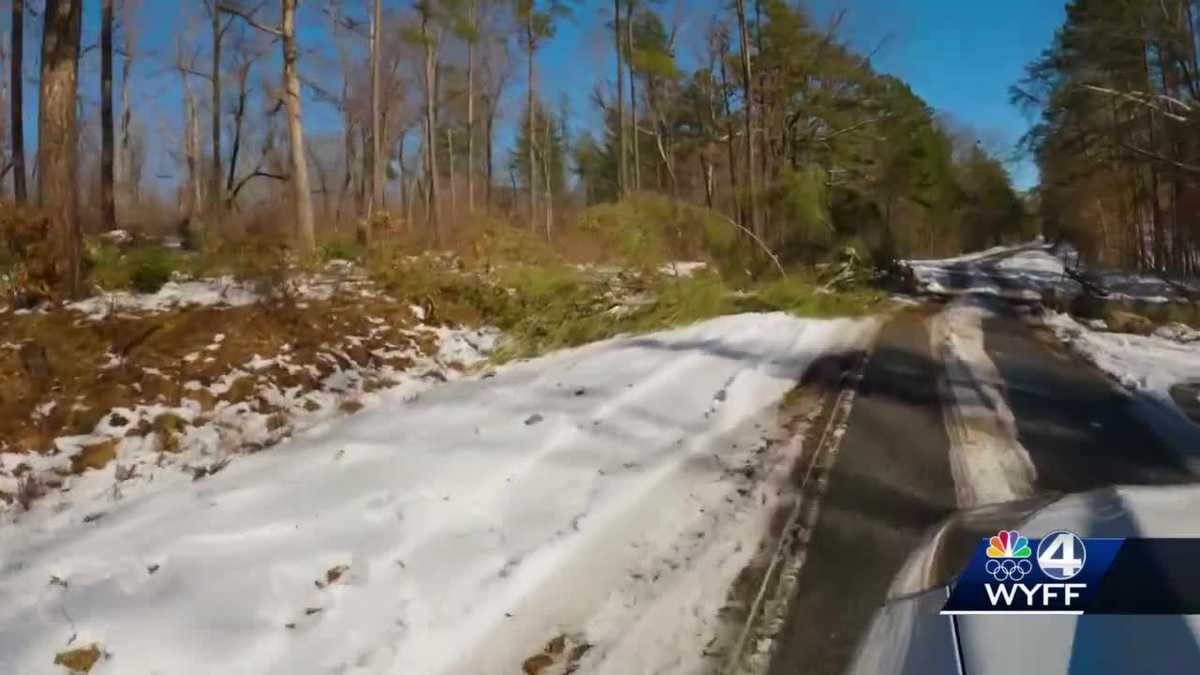 Crews Work To Restore Remaining Power Outages In Upstate